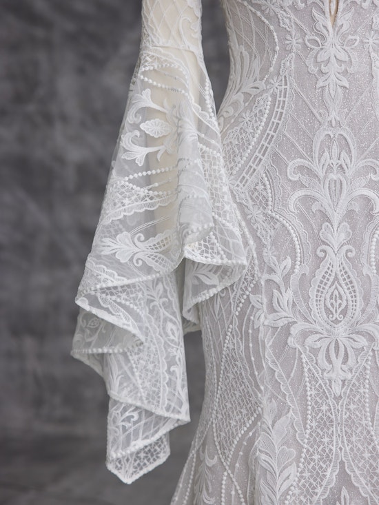 Bronson Accessory Detachable Sleeves Bronson Boho Lace Wedding Bell Sleeves Sottero And